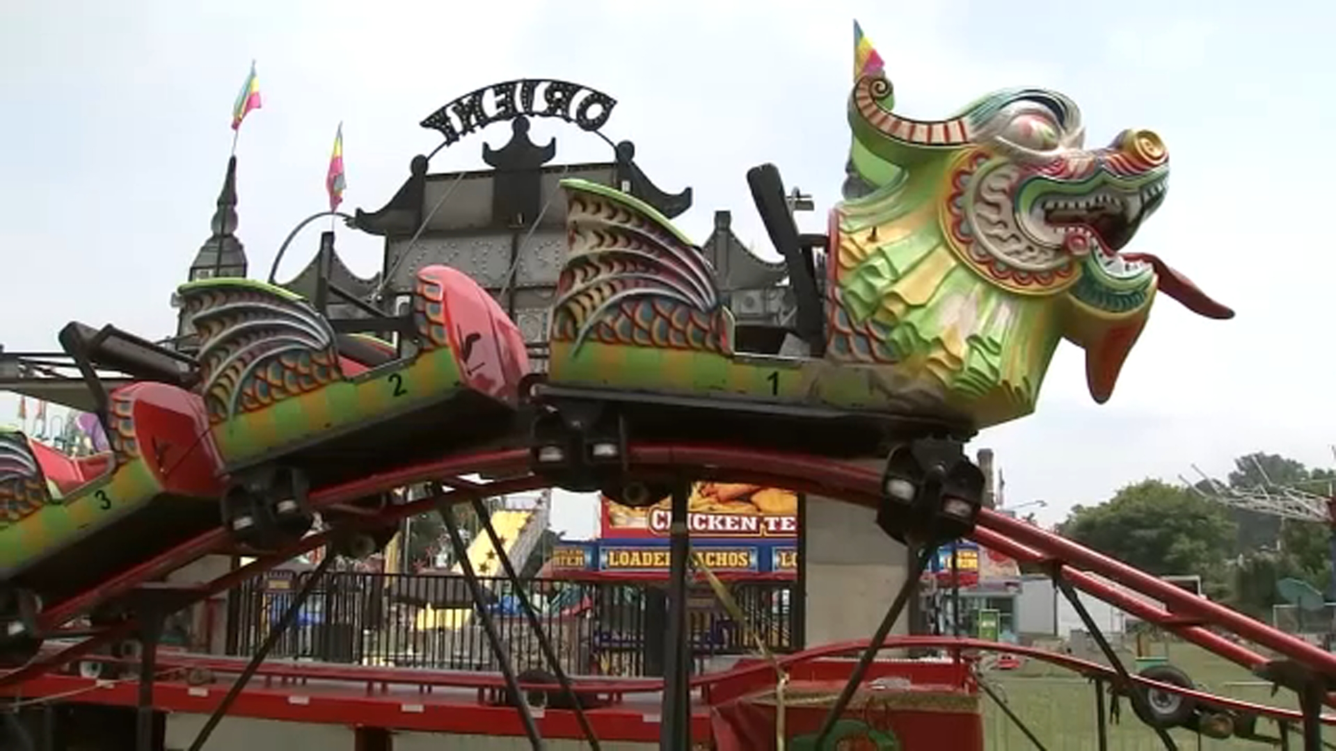 Roller Coaster Carnival Who Wants To Go On The BOLT Roller Coaster On