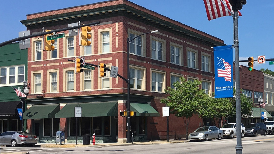Downtown Smithfield Nc Town Of Smithfield, NC Government Artist Max